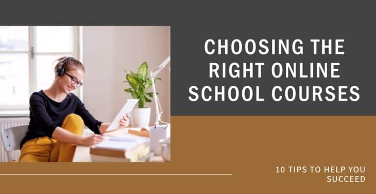 10 Tips For Choosing the Right Online School Courses | Cambridge Home ...