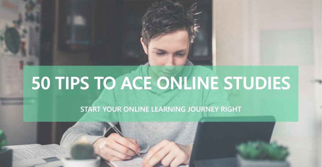 How To Study Online? Start With These 50 Tips | Cambridge Home School ...