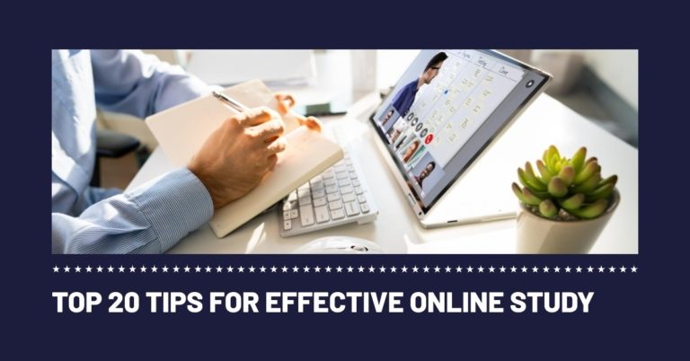 Top 20 Tips for Effective Online Study | Cambridge Home School Online